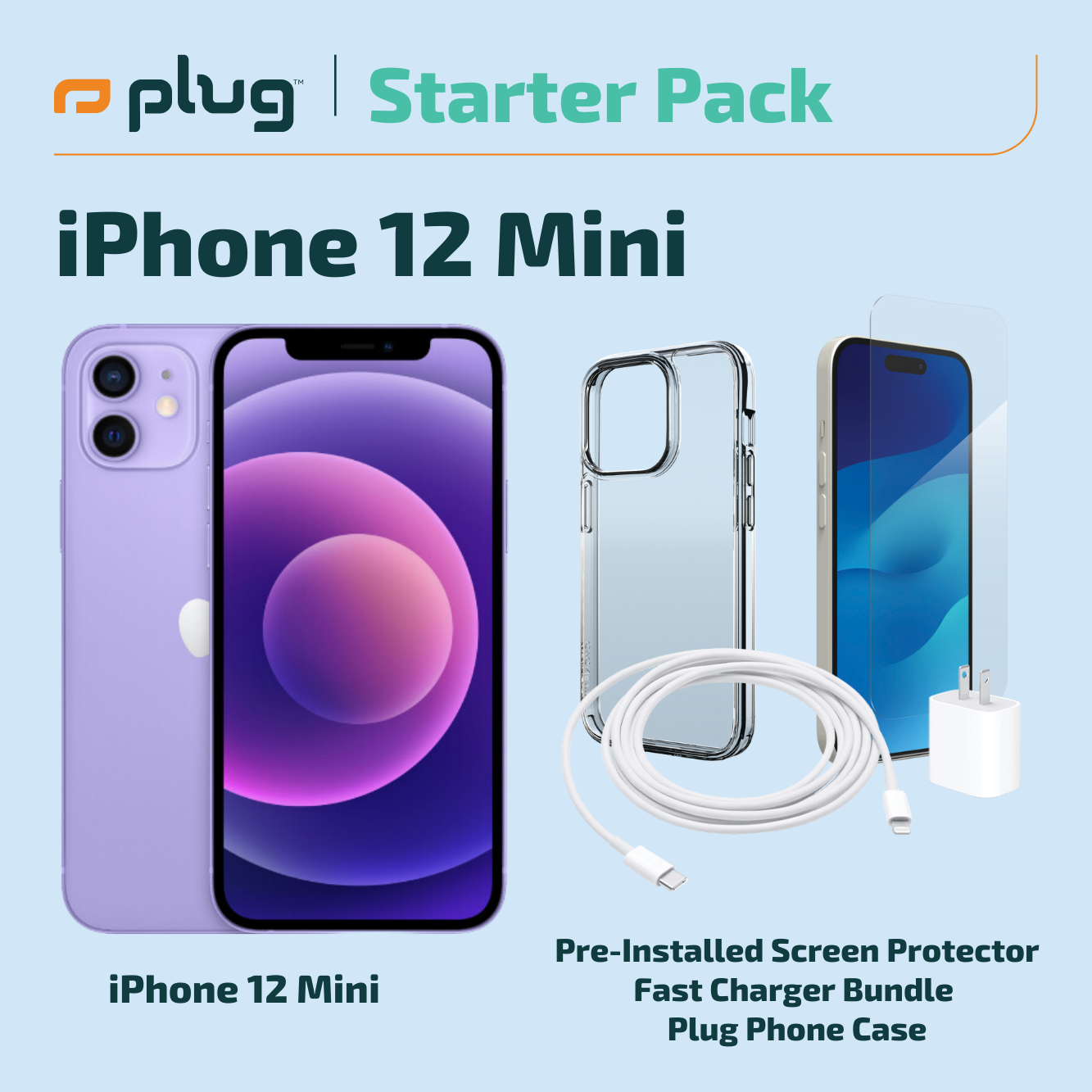 iPhone 12 Mini - Starter Pack – Plug