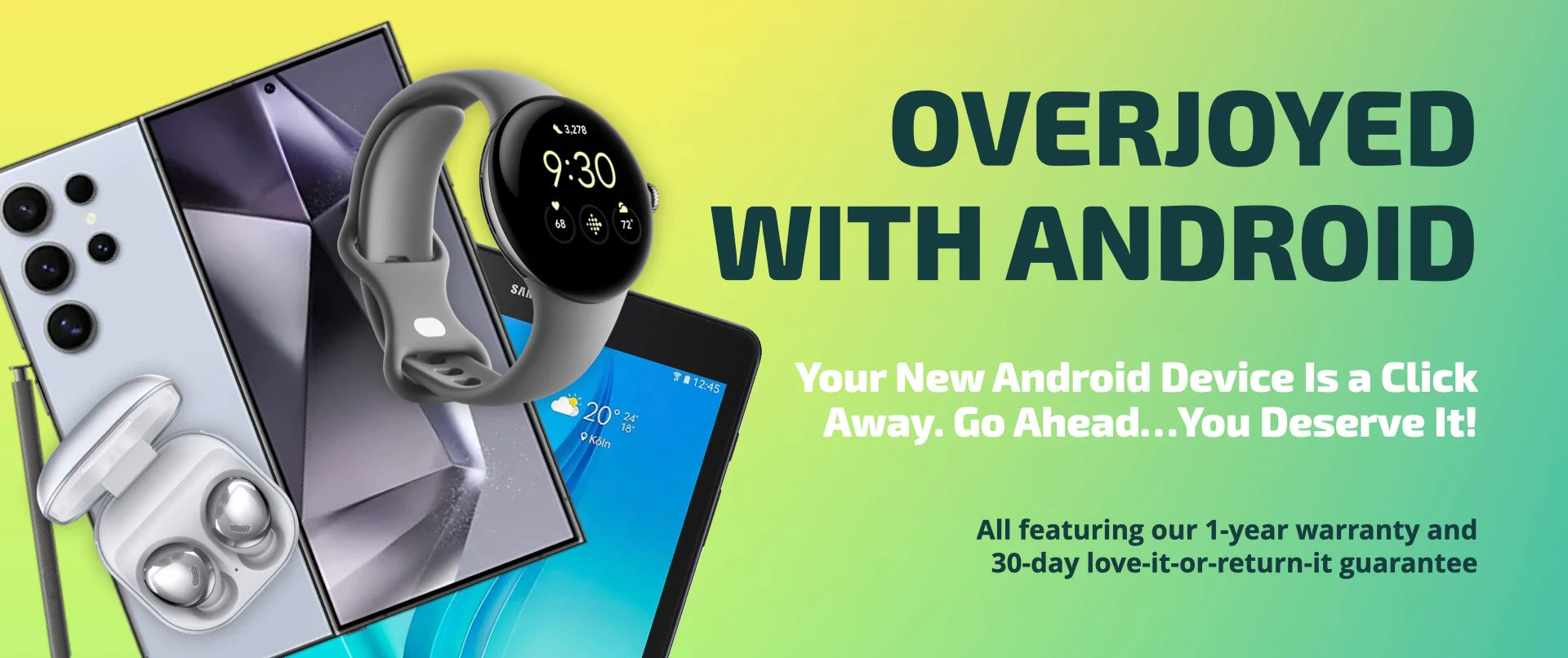 Buy Used & Refurbished Android Phones | Save Up To 70%