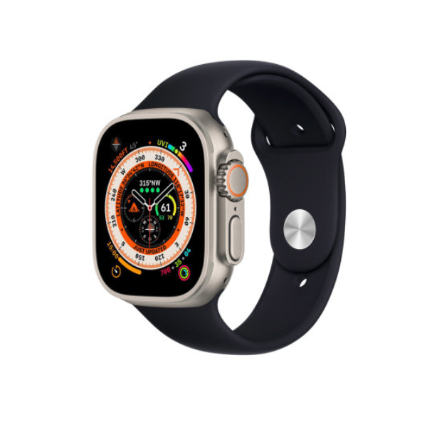 Apple Watch Ultra 2 49MM (Cellular + GPS) Natural Titanium + Silicone ...