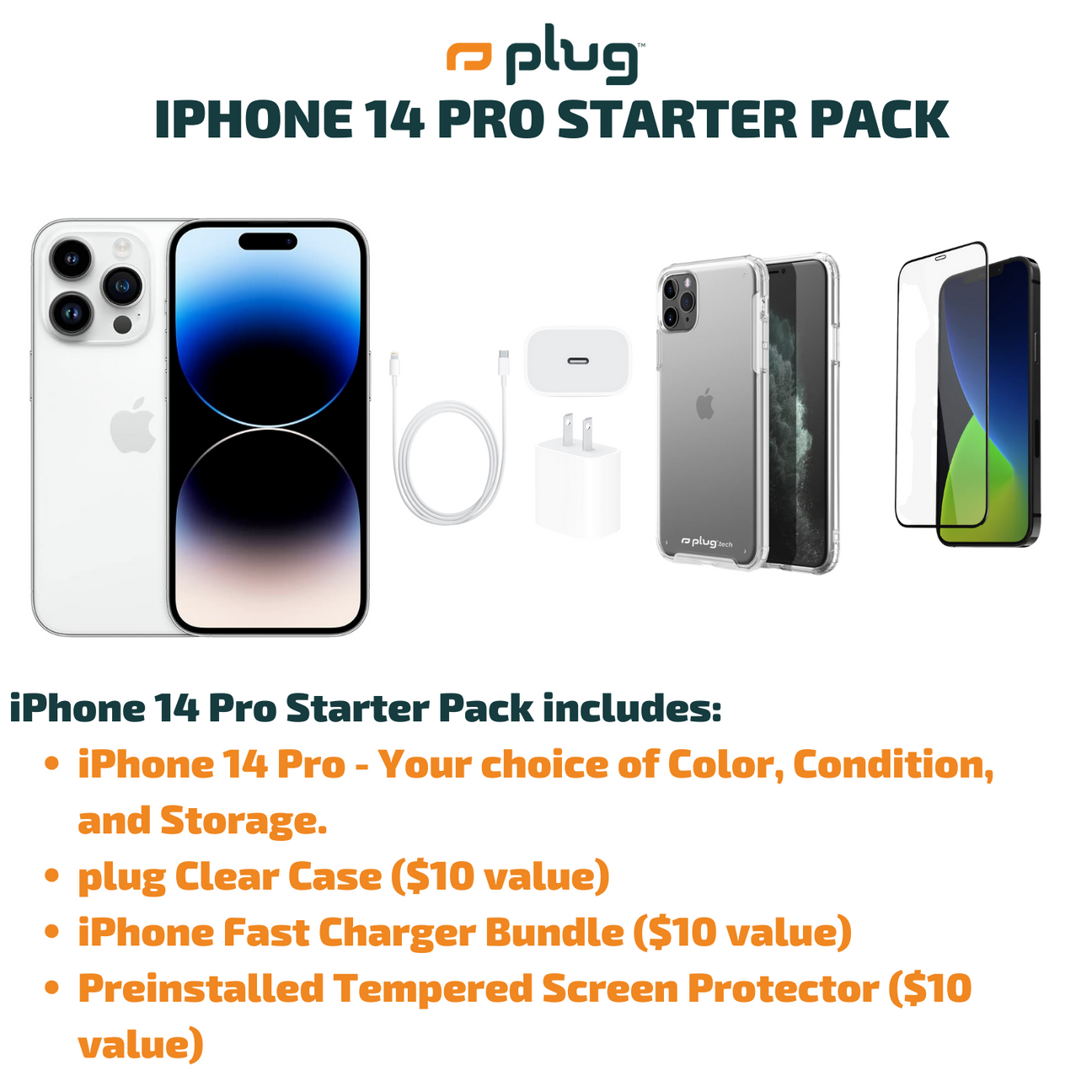 Home All products iPhone 14 Pro - Starter Pack