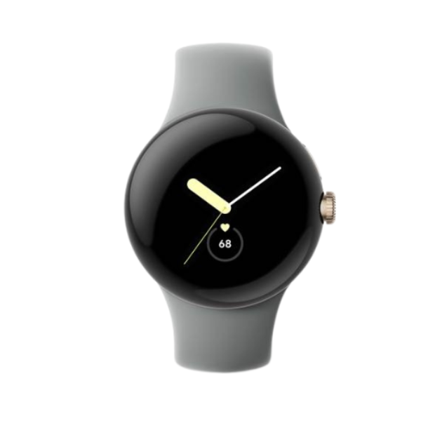 Google Pixel Watch (1st Gen) 41MM (GPS) - Champagne Gold Stainless Ste