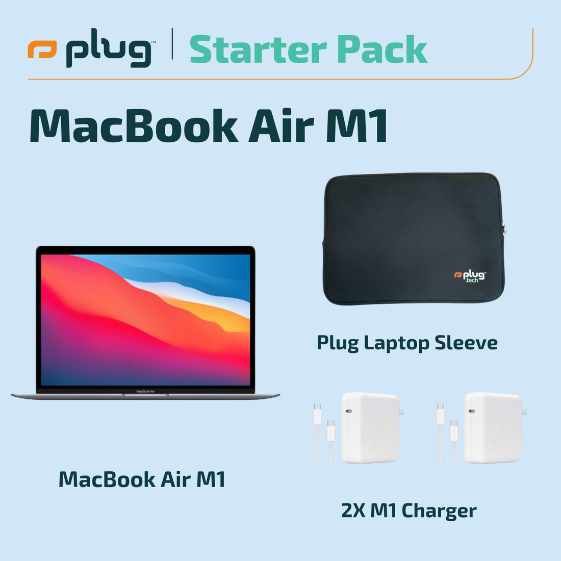 Macbook Air M1 - Starter Pack – Plug