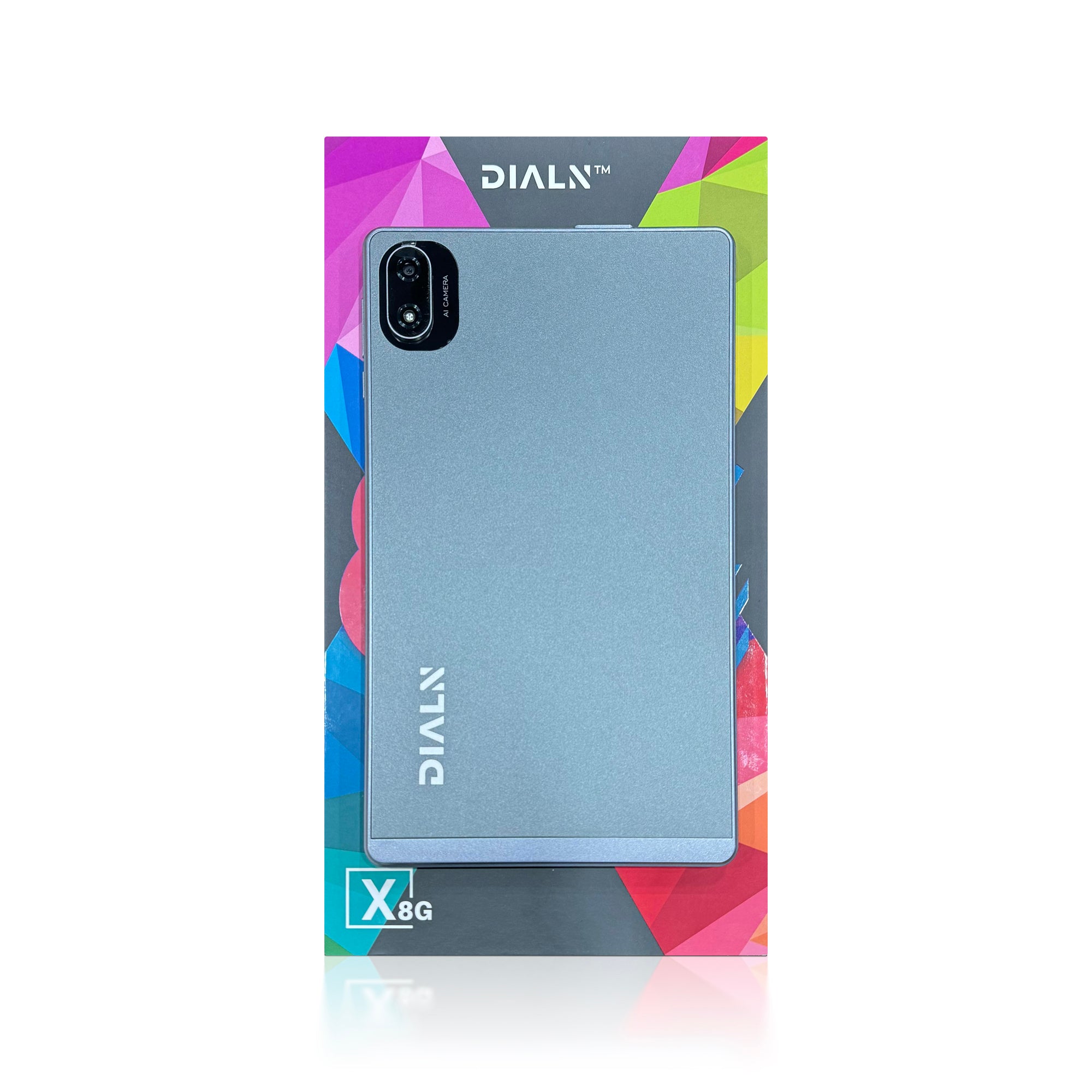 DIALN X8G Android 13 Tablet - 8" HD+ Display, 4G LTE, Android 13, Quad