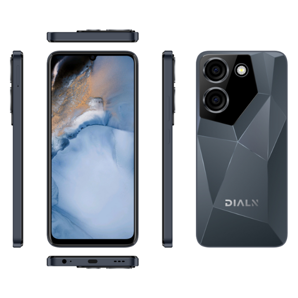 DIALN Juno X68 - Android 14 – 128GB | 4GB RAM | 50MP Camera | Fast Cha ...