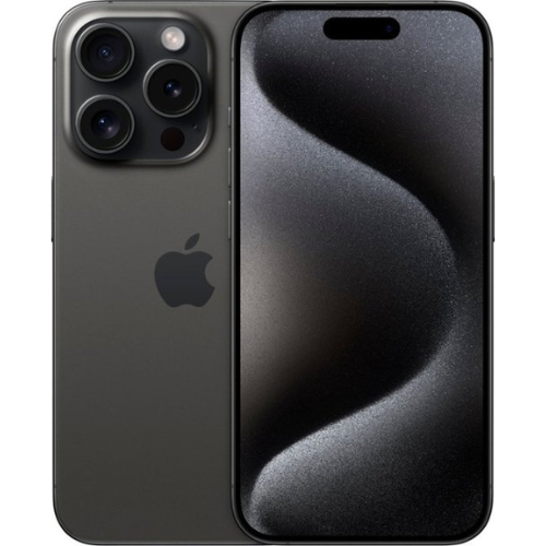 iPhone 15 Pro Black Titanium 256GB (Unlocked) – Plug